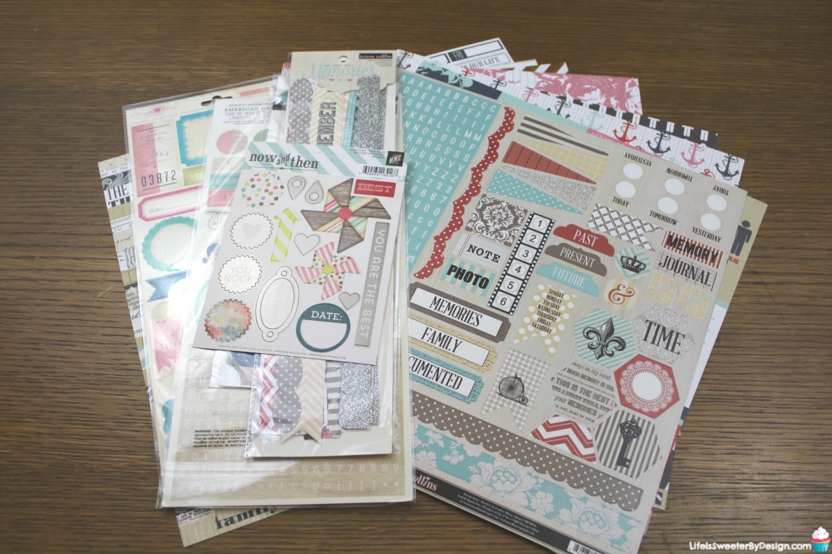 Scrapbookingstore Monthly Kit Review - Life is Sweeter By Design