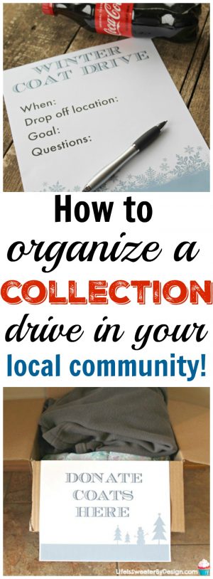 How to Organize a Collection Drive in Your Local Community - Life is ...