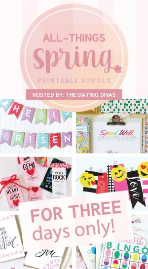 All Things Spring Bundle of GOODIES - Life is Sweeter By Design