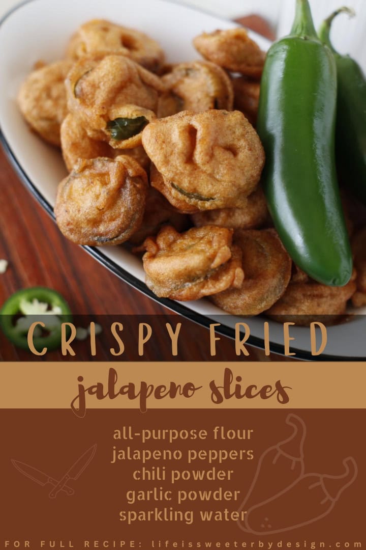 Easy Crispy Fried Jalapeno Slices Recipe - Life is Sweeter By Design