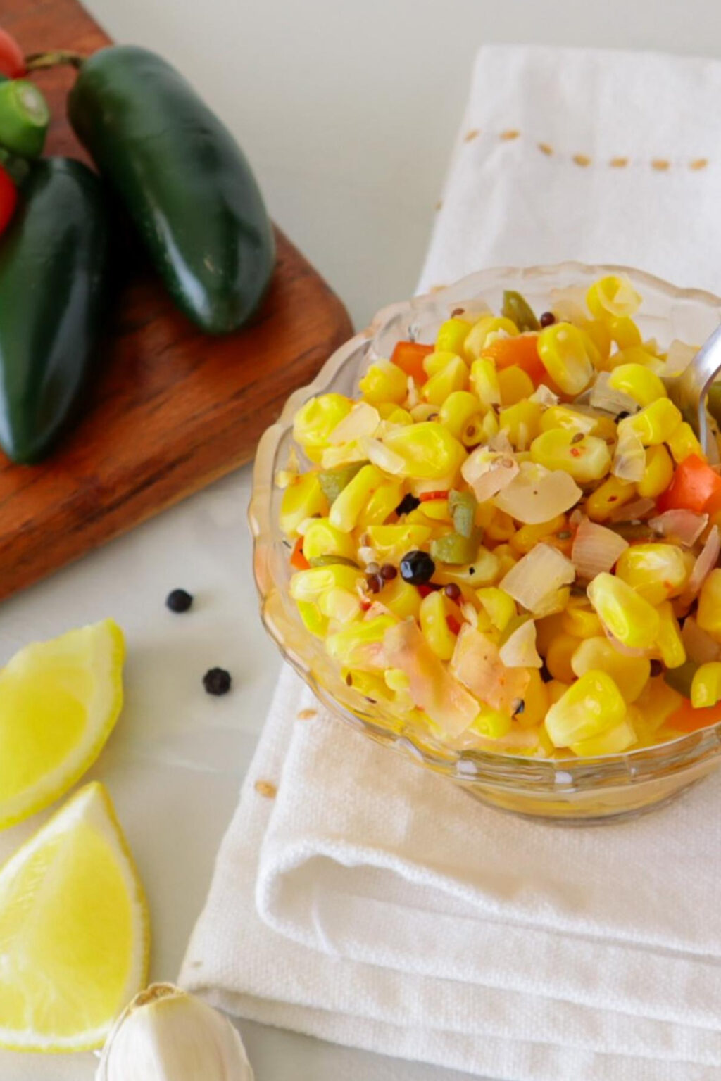 Delicious Homemade Sweet Corn Relish - Life is Sweeter By Design