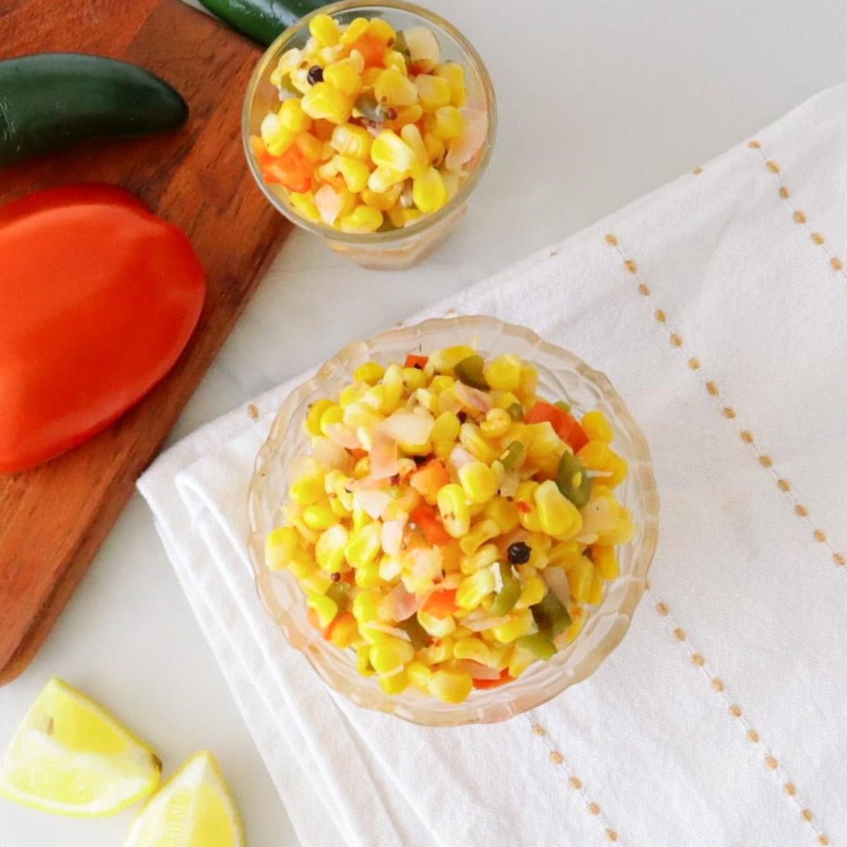 Delicious Homemade Sweet Corn Relish - Life is Sweeter By Design