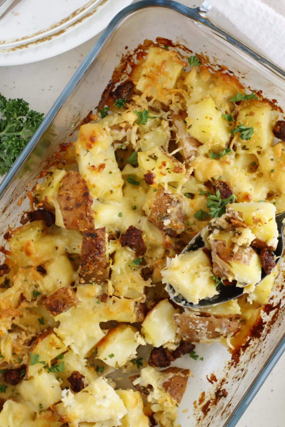 Easy Loaded Ranch Potatoes in the Oven - Life is Sweeter By Design