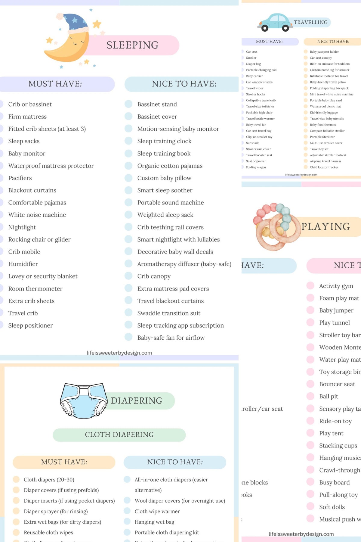 Baby Registry Etiquette and a Printable Baby Registry Checklist - Life ...