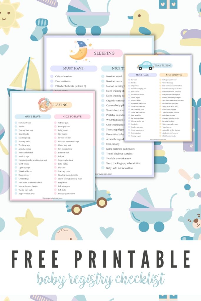 Baby Registry Etiquette and a Printable Baby Registry Checklist - Life ...